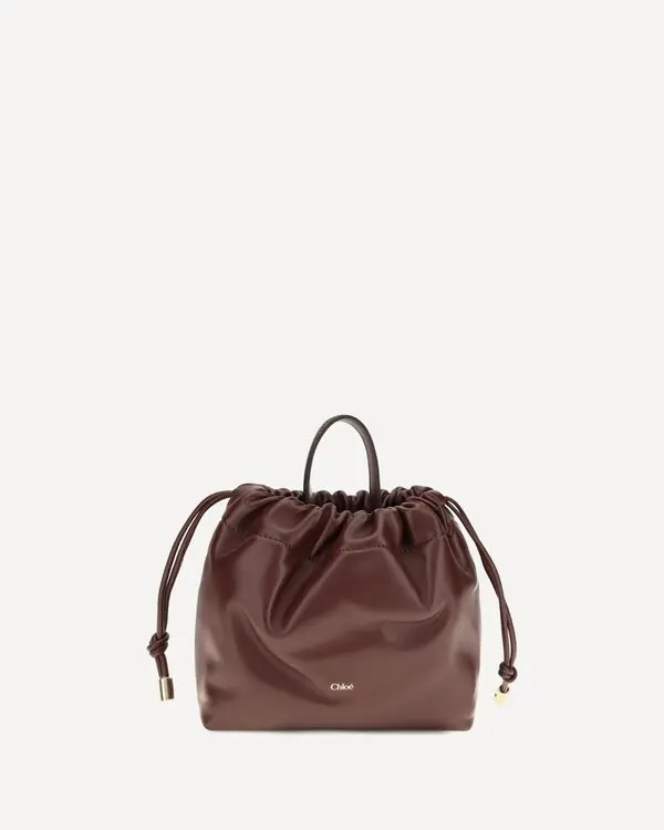 Chloé Icons Mini Shoulder Bag - Bordeaux