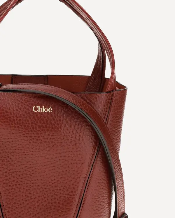 Chloé Spin Shoulder Bag - Red