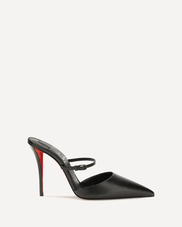 CHRISTIAN LOUBOUTIN Milena Leather Mules - Black