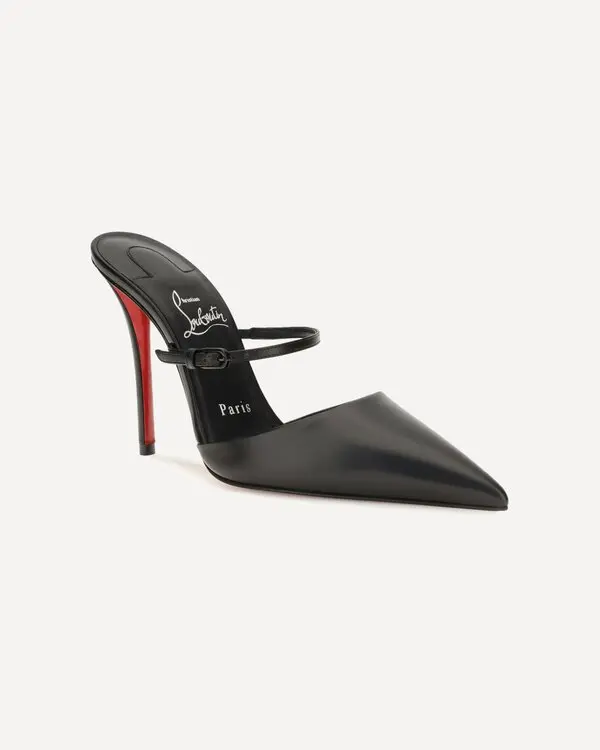 CHRISTIAN LOUBOUTIN Milena Leather Mules - Black
