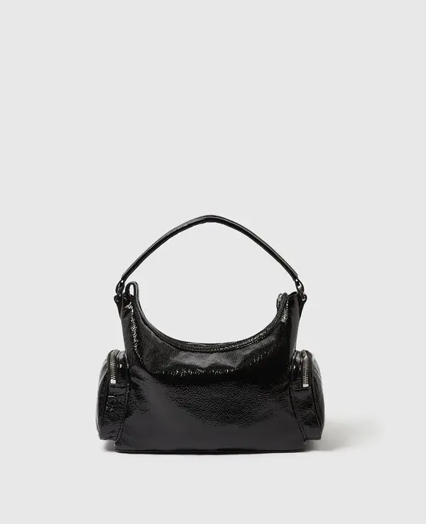 Stella McCartney Dartmoor Cracked Patent Crossbody Bag