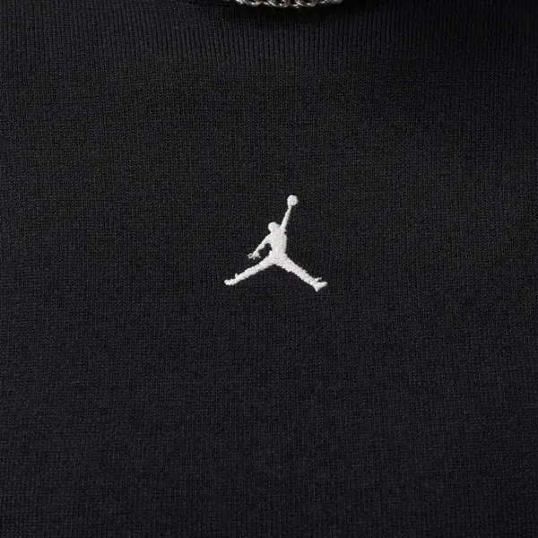 JORDAN Sport Mock-neck Golf Top - Black