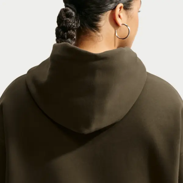 Nike Studio Fleece Medium Weight Oversized Full-zip Hoodie