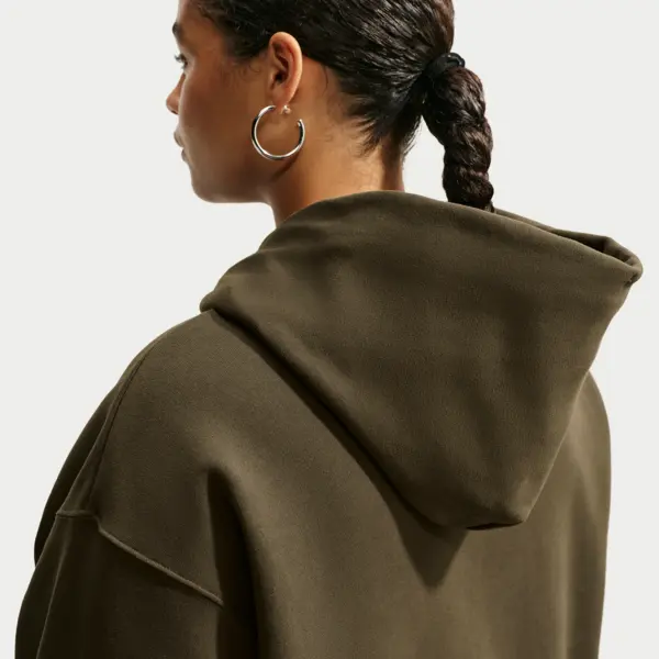 Nike Studio Fleece Medium Weight Oversized Full-zip Hoodie