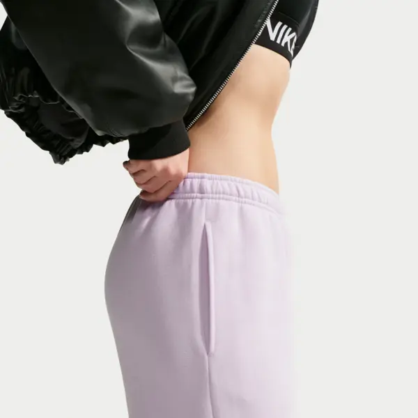 Nike Studio Fleece Medium Weight Mid-rise Wide-leg Pants
