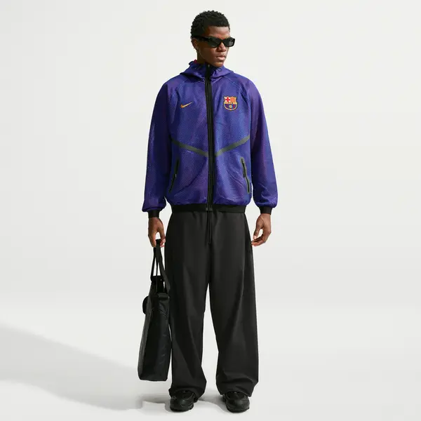 Nike Fc Barcelona Dri-fit Soccer Anthem Jacket