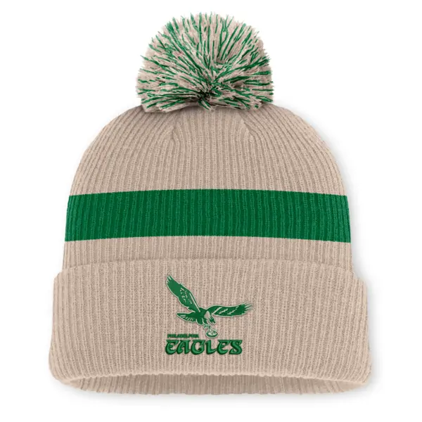 Nike Philadelphia Eagles Rewind Peak Nfl Cuffed Pom Beanie