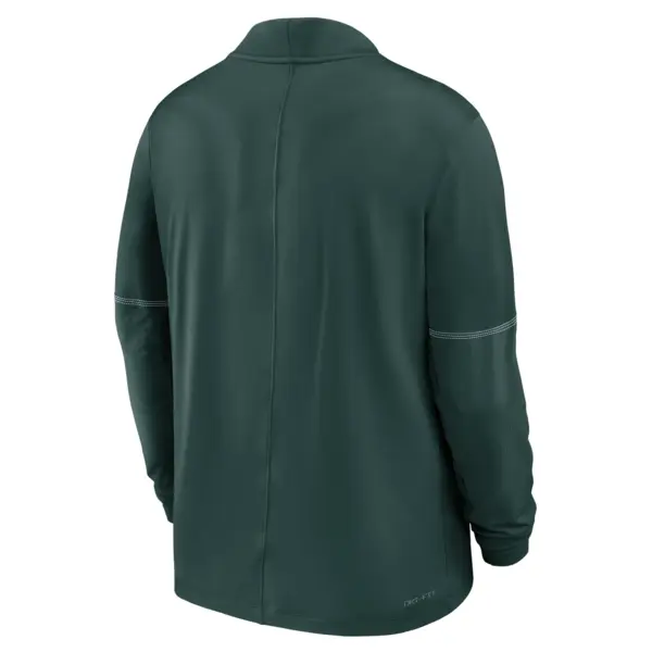 Nike Michigan State Sideline Dri-fit College 1/2-zip Top - Green