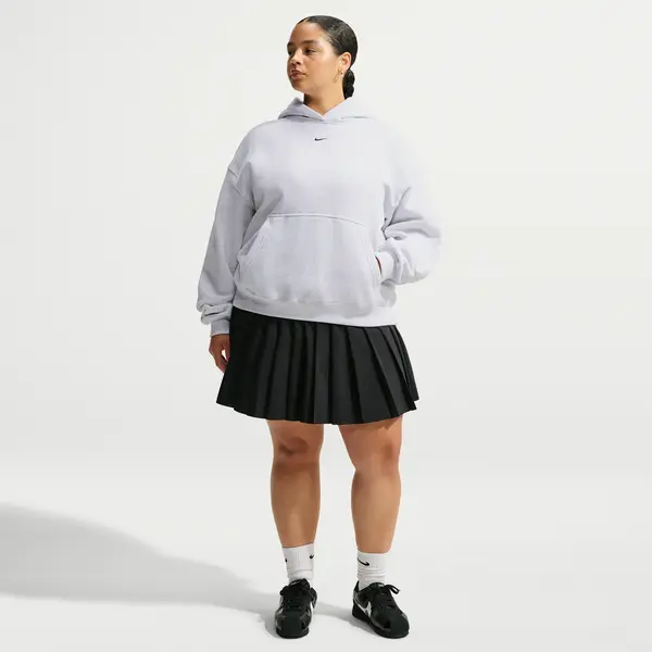 Nike Studio Fleece Medium Weight Oversized Pullover Hoodie