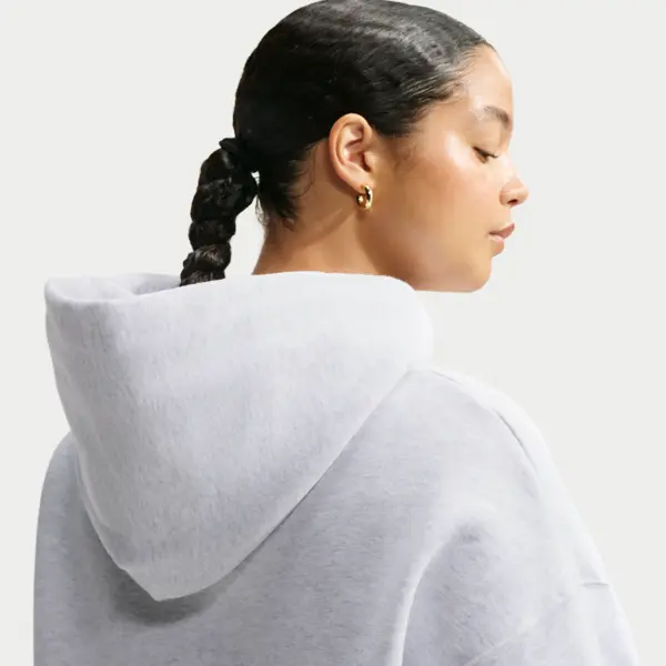 Nike Studio Fleece Medium Weight Oversized Pullover Hoodie