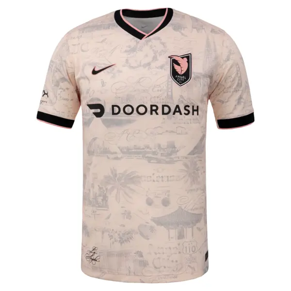 Nike Angel City Fc Stadium Edition Dri-fit Replica Jersey - Brown