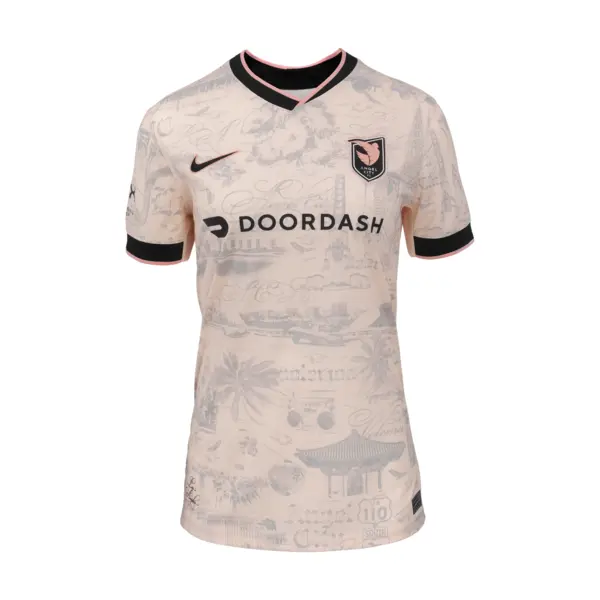 Nike Angel City Fc Stadium Edition Dri-fit Replica Jersey - Brown