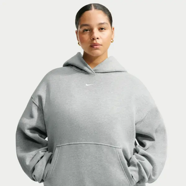 Nike Studio Fleece Medium Weight Oversized Pullover Hoodie