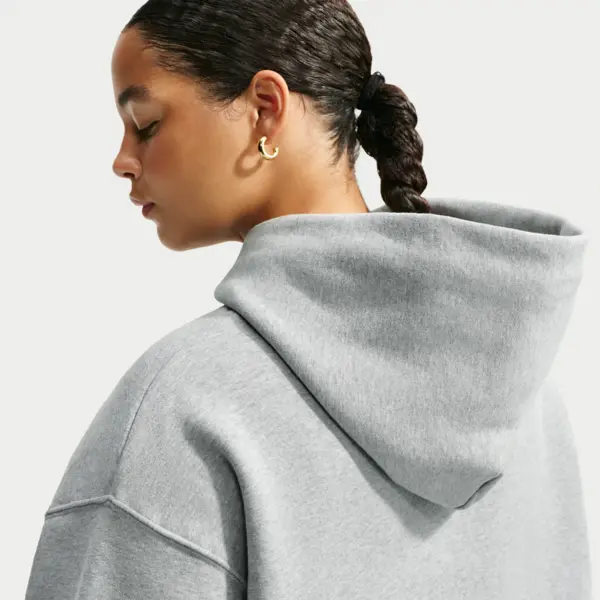 Nike Studio Fleece Medium Weight Oversized Pullover Hoodie