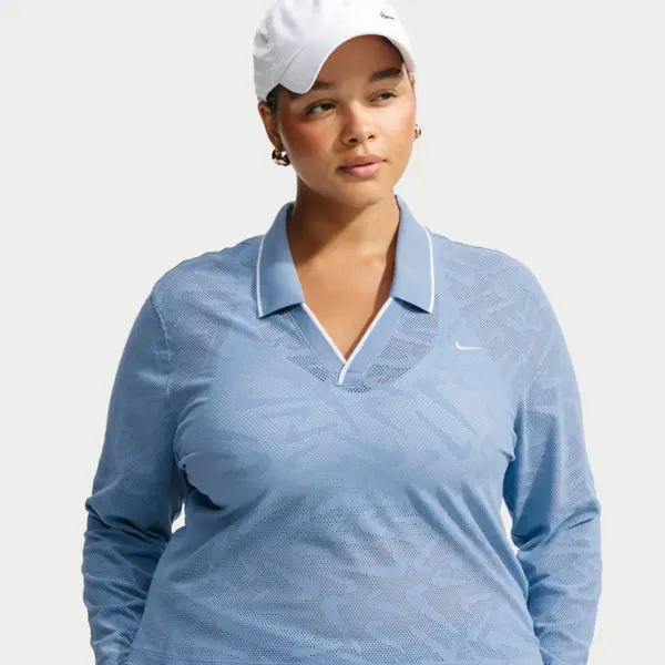 Nike Sportswear Chill Lace Tight Mod-cropped Long-sleeve Top - Blue