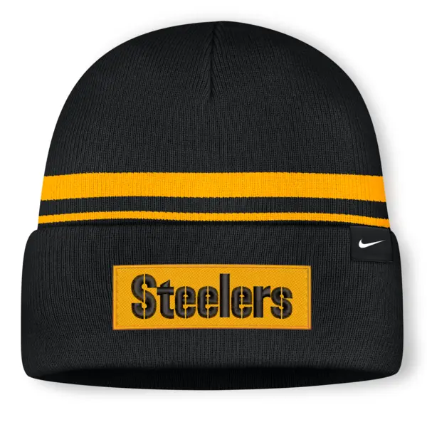 Nike Pittsburgh Steelers Primetime Utility Nfl Cuffed Beanie