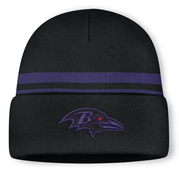 Nike Baltimore Ravens Primetime Utility Nfl Cuffed Beanie