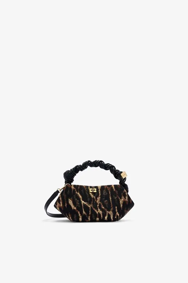 GANNI Metallic Cloque Mini Bou Bag - Bronze