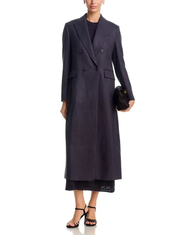 Eleventy Wool Blend Duster Coat