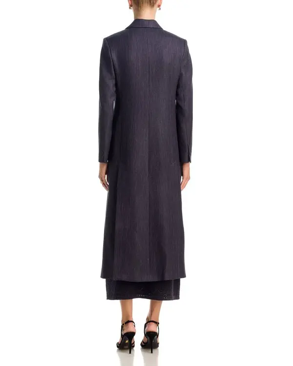 Eleventy Wool Blend Duster Coat