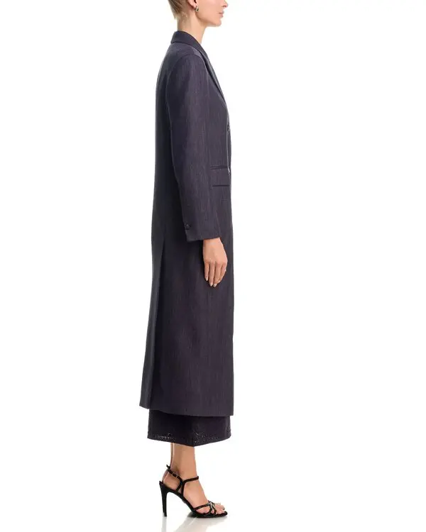 Eleventy Wool Blend Duster Coat