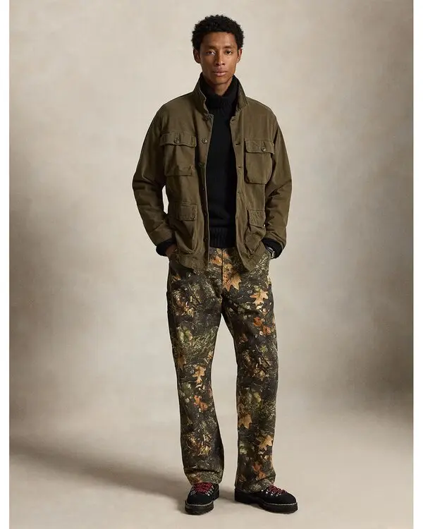 Polo Ralph Lauren Moleskin Cotton Utility Jacket