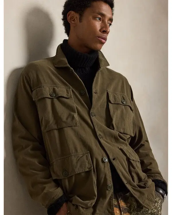 Polo Ralph Lauren Moleskin Cotton Utility Jacket