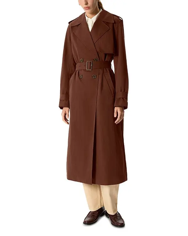 Whistles Valentina Belted Trench Coat