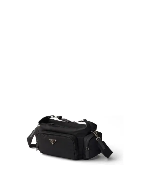 Prada Re-nylon And Saffiano Leather Shoulder Bag