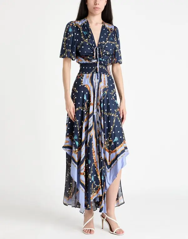 Maje Maxi Dress Size Viscose