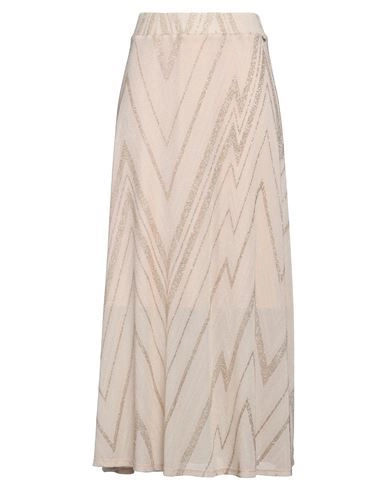Liu Jo Maxi Skirt Size Polyamide, Polyester, Elastane - Beige