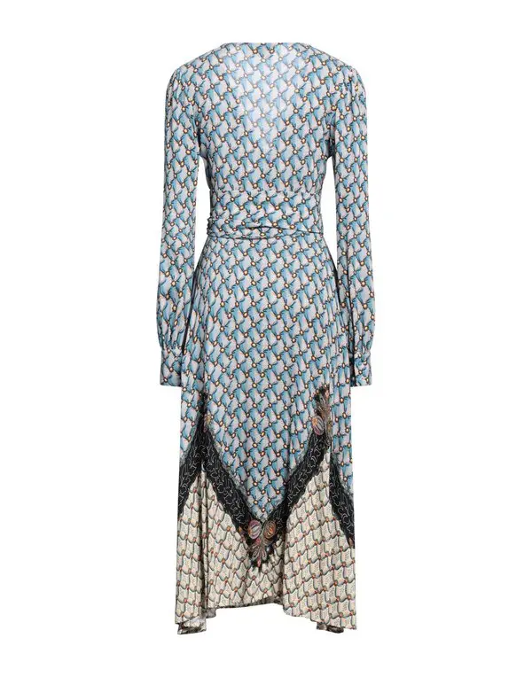 Etro Midi Dress Size Viscose, Elastane