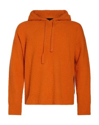 ROBERTO COLLINA Sweater Plum Size Merino Wool - Orange