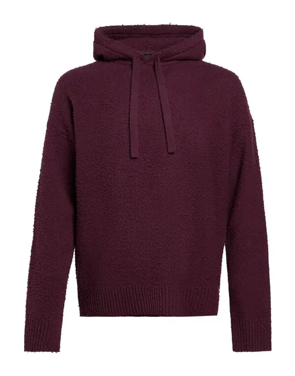 ROBERTO COLLINA Merino Wool Textured Hoodie