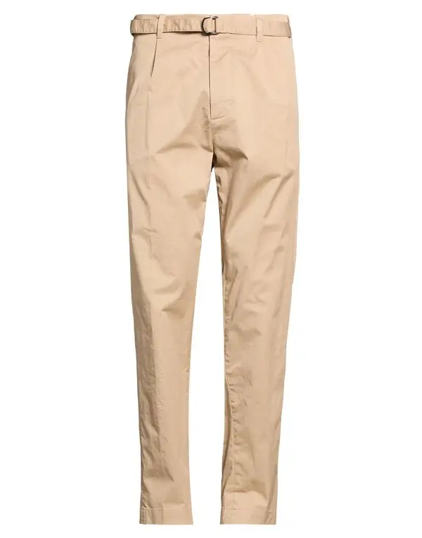 OFFICINA36 Pants Camel Size Cotton, Elastane