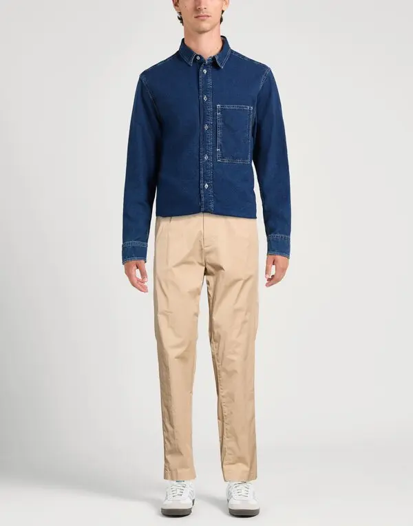 OFFICINA36 Pants Camel Size Cotton, Elastane
