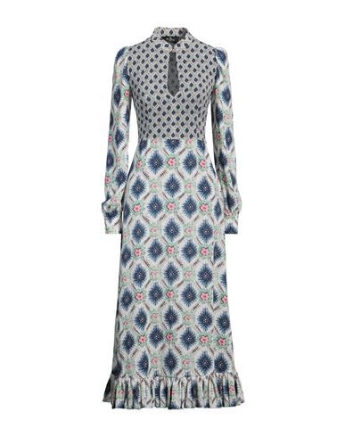 Etro Midi Dress Size Polyester, Elastane - Navy