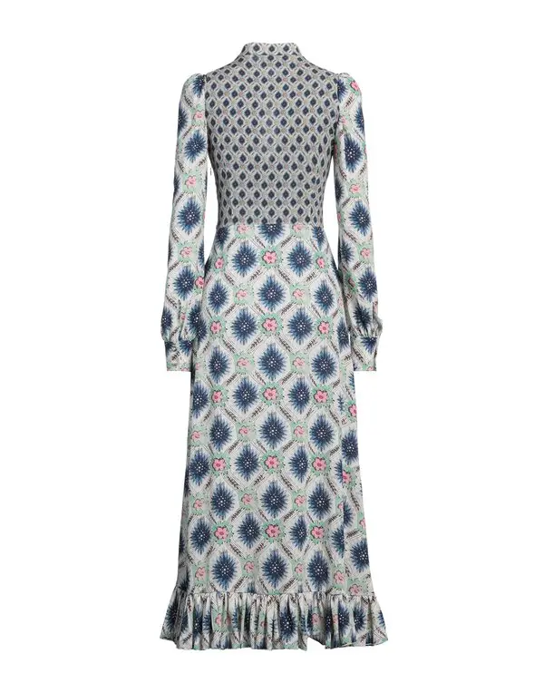Etro Midi Dress Size Polyester, Elastane