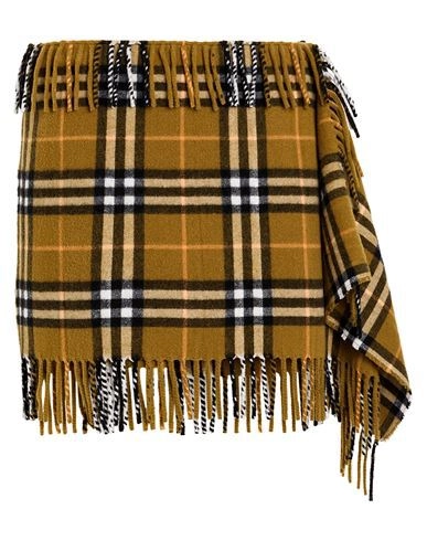 Burberry Mini Skirt Military Size Wool, Cashmere - Green