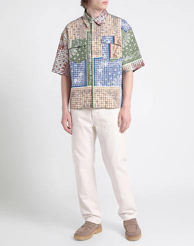 Rhude Shirt Size Linen, Cotton