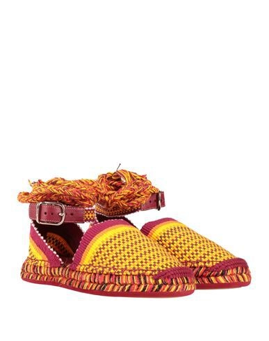 Chloé Textile Fibers Espadrilles - Yellow