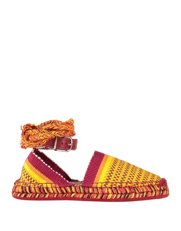 Chloé Textile Fibers Espadrilles - Yellow