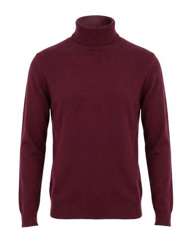 BROOKSFIELD Cashmere Turtleneck Sweater - Red