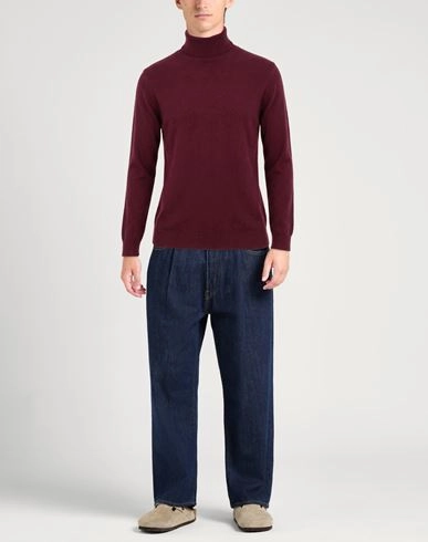 BROOKSFIELD Cashmere Turtleneck Sweater - Red