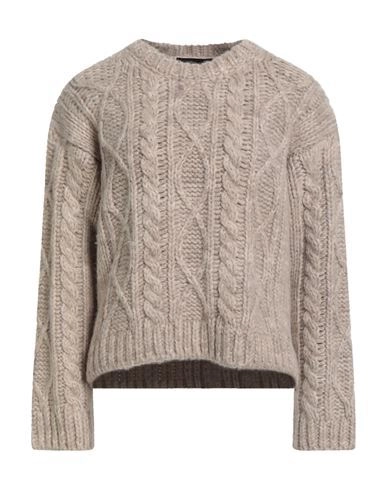 Dsquared2 Sweater Taupe Size Alpaca Wool, Cotton, Wool