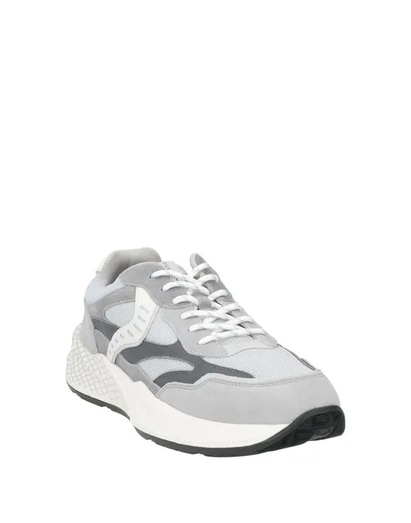VOILE BLANCHE Leather And Textile Sneakers