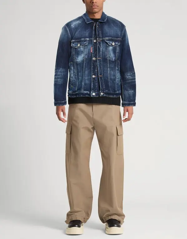 Dsquared2 Denim Outerwear Size Cotton, Elastane