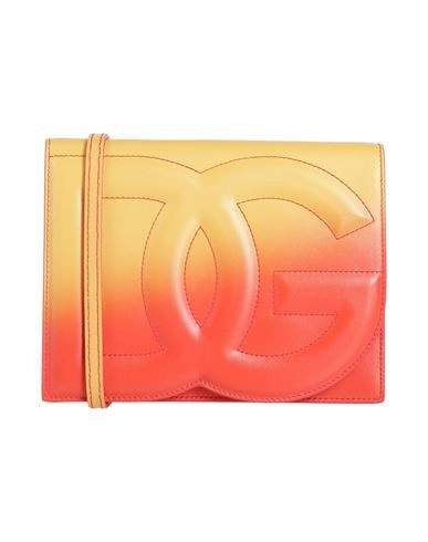 Dolce & Gabbana Leather Cross Body Bag - Yellow