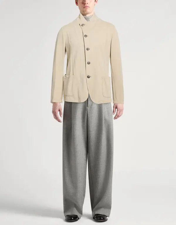 Emporio Armani Jersey Single-breasted Blazer