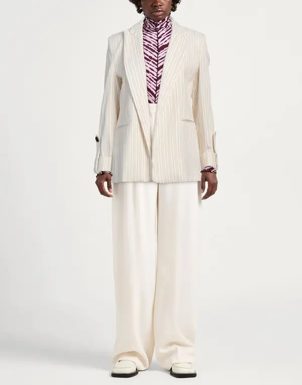 Liu Jo Blazer Ivory Size Linen, Cotton, Viscose